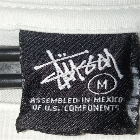 Vintage Early To Mid 2000s Stussy Naked Topless Girl Side Print Tee