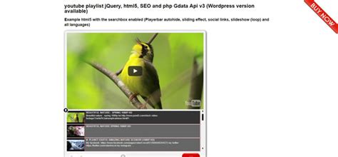 15 Best Jquery Youtube Plugins Code Geekz