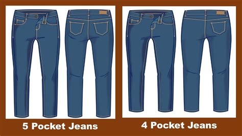 Jeans Front Pockets