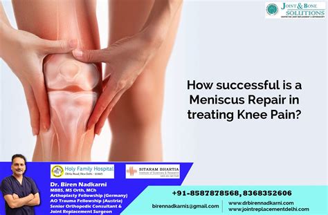 Dr A Meniscus Repair Is A Highly Effective Procedure For Restoring