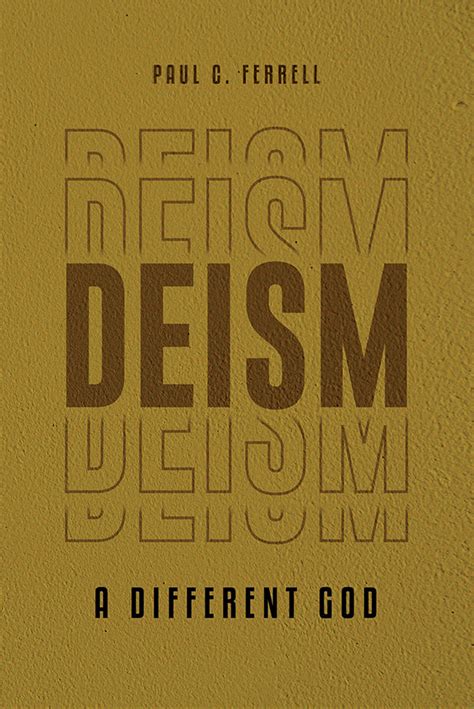 Deism A Different God Dorrance Bookstore