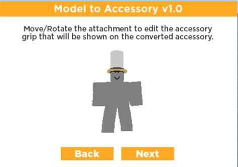 Model To Accessory V10 Community Resources Developer Forum Roblox