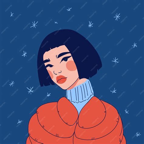 Premium Vector Cute Girl Illustration