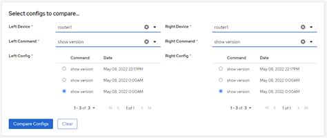 RConfig Config Compare