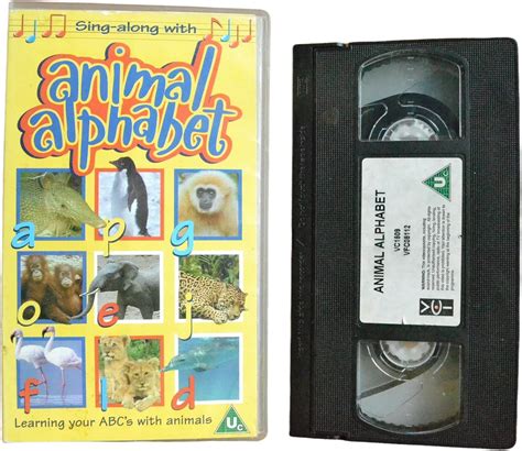 Jp Animal Alphabet Vhs Dvd
