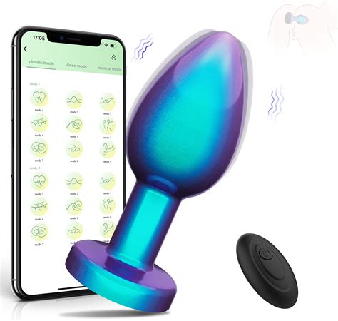 Vibrating Butt Plug With 9 Vibration Settings Small Anal