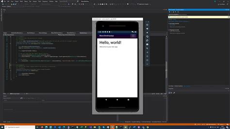 Blazor On Xamarin Android Rotating The Screen Youtube