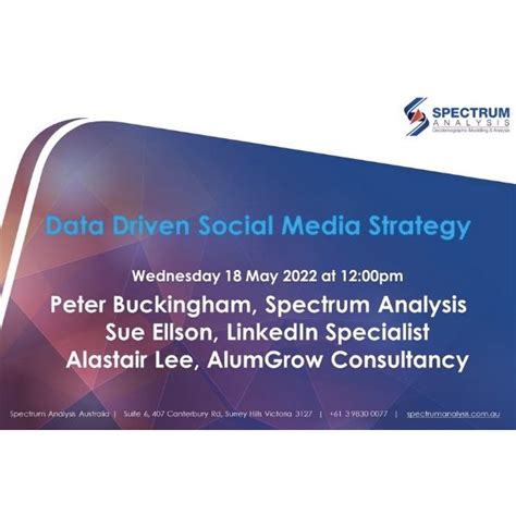 Data Driven Social Media Strategy For Schools Colleges And Universities Spectrum Analysis