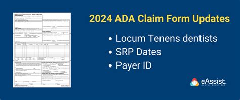 A Guide To The 2024 Ada Claim Form Eassist
