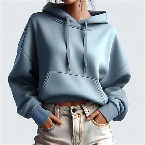 Blank Hoodie Mockup Template Free Download For Apparel Design Premium