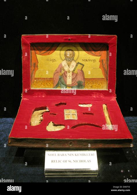 Relics Of Saint Nicholas Of Myra Captured At The State Museum For