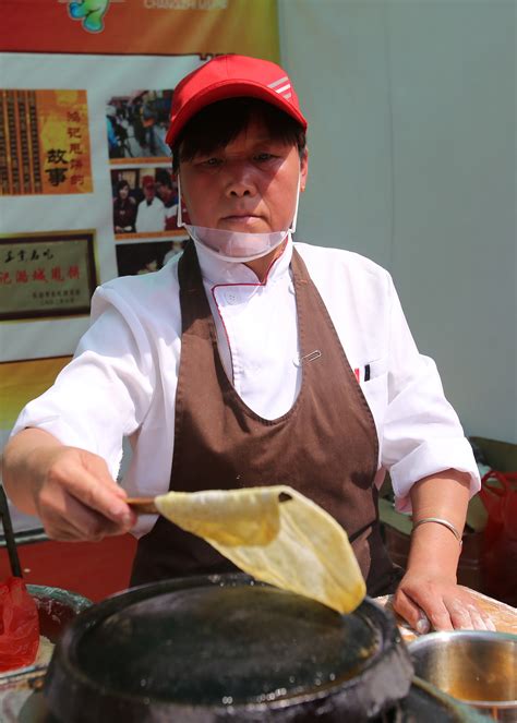 潞城甩饼图片 羊汤 大山谷图库