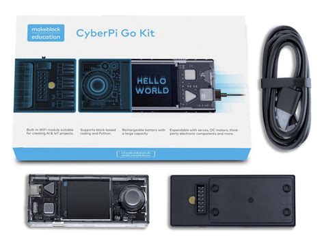 cyberpi go kit iot mikropočítač pro výuku programování hwkitchen