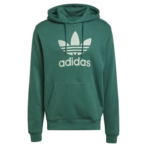 Adidas Originals Adicolor Classics Trefoil Hoodie Green Dressinn