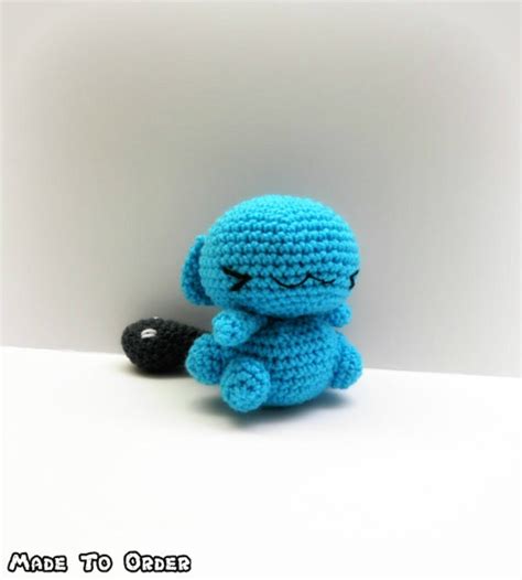 Crochet Wobbuffet Inspired Chibi Pokemon Etsy