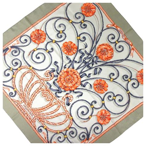 Hermès Hermes Carre 90 Multiple Colors Silk Ref1172540 Joli Closet
