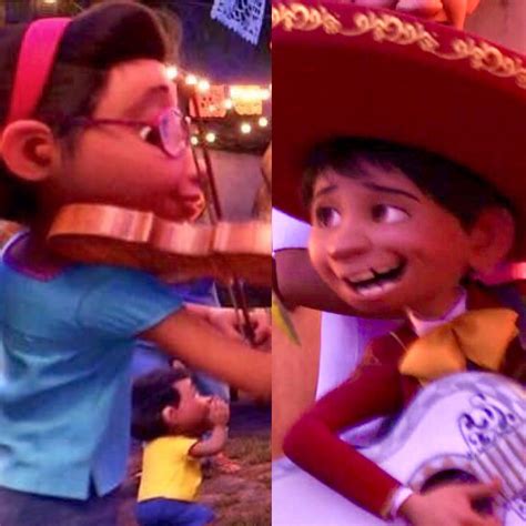 Miguel And Rosa Rivera From Coco Romantice Ture Love Epic Biggest Hero Of Them All Time Ture
