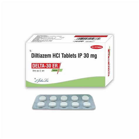 Diltiazem Hcl Tablets 30mg At ₹ 20 In Thane Id 2853242127062