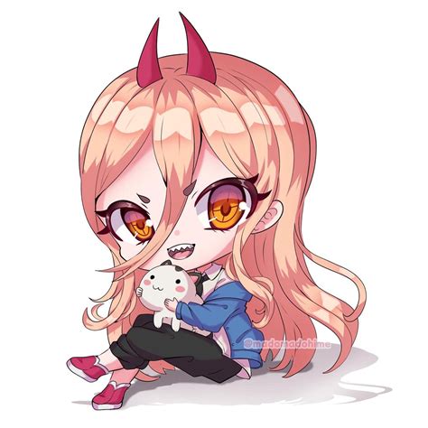 Chibi Power From Chainsawm By As Adoptables On Deviantart