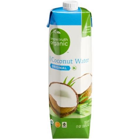 Kroger Simple Truth Organic® Original No Sugar Added Coconut Water