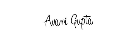 88 Avani Gupta Name Signature Style Ideas Outstanding Esignature