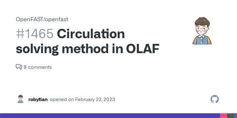 Circulation Solving Method In Olaf · Issue 1465 · Openfastopenfast · Github