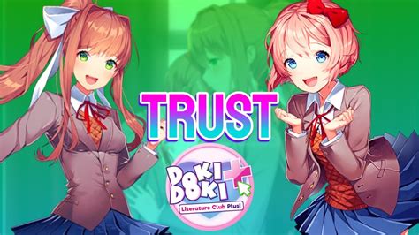 Trust Part 1 Sayori And Monika Ddlc Plus Side Stories Youtube