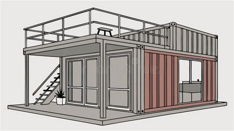 Container House Modern Design Architectural Innovation Using Shipping Containers As Home