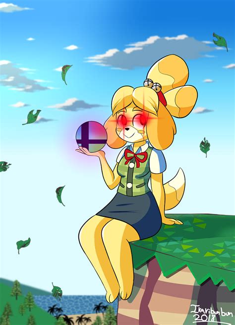 Isabelle Is Ready For Smash By Ikaribunbun On Newgrounds