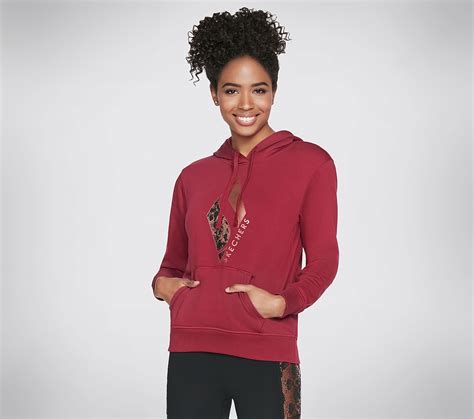 Buy Skechers Python Fill Diamond Hoodie Womens