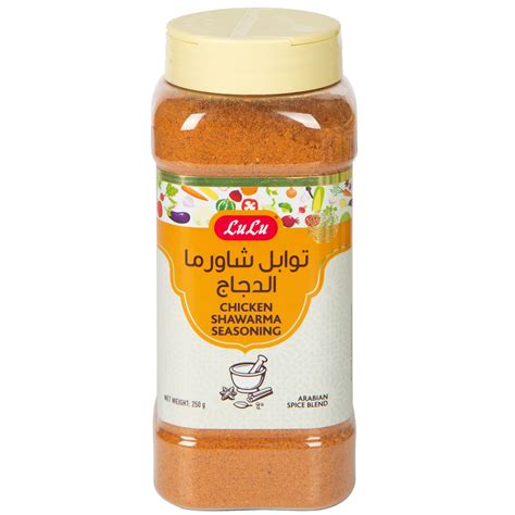 Lulu Chicken Shawarma Seasoning 250 G Online At Best Price Spices