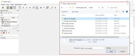 regression based mapping of forest aboveground biomass — enmap box 3 3