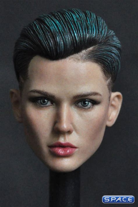 16 Scale Ruby Head Sculpt Blue Hair Version