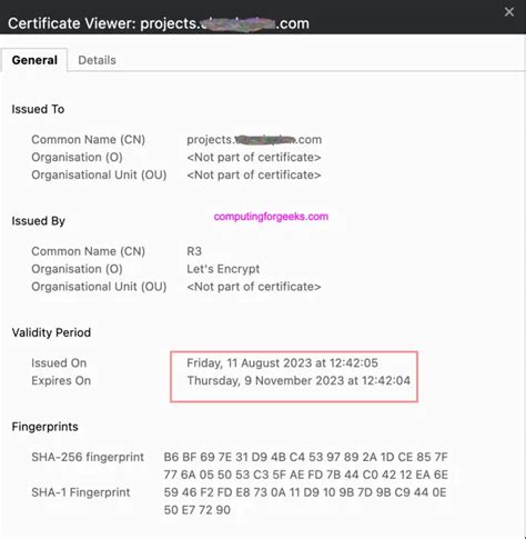 How To Secure OpenProject With SSL Let S Encrypt Guide ComputingForGeeks