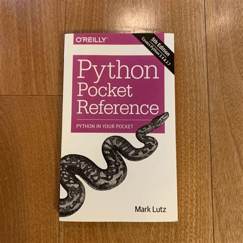 Python Pocket Reference メルカリ