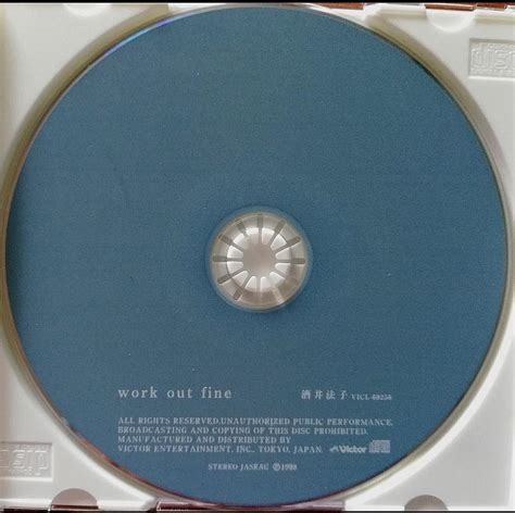 日版cd 酒井法子 Work Out Fine 興趣及遊戲 古董收藏 收藏品及紀念品 明星週邊 Carousell