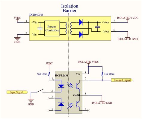 Audio Isolation Transformer Circuit