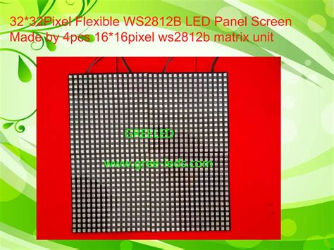 Flexible Ws2812 B Led Panel Screen Ppt