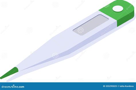 Measuring Body Temperature With An Electronic Clinical Thermometer Displaying Degrees On A