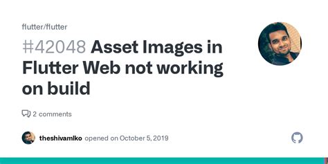 Asset Images In Flutter Web Not Working On Build · Issue 42048