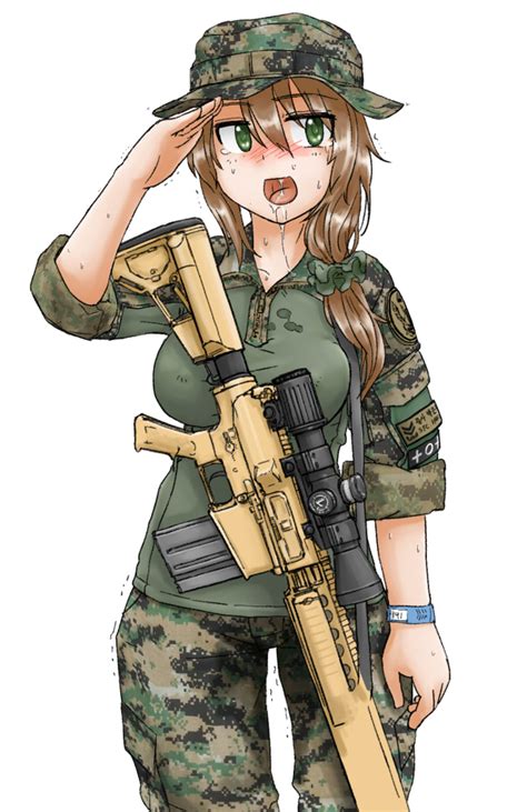 Dutchko Original Bad Id Bad Pixiv Id 1girl Blush Boonie Hat