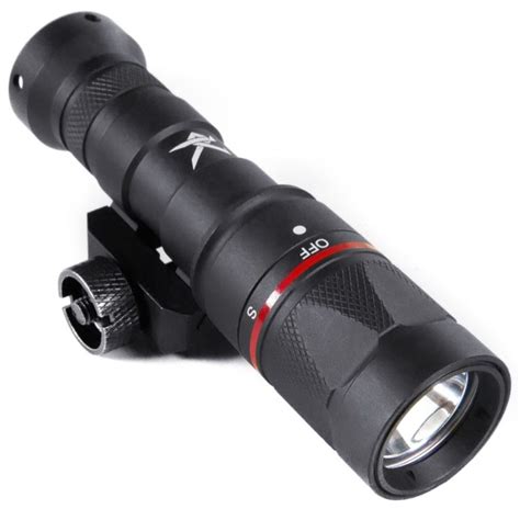 Rail Mount Weapon Light With Large Pressure Pad And Back Button