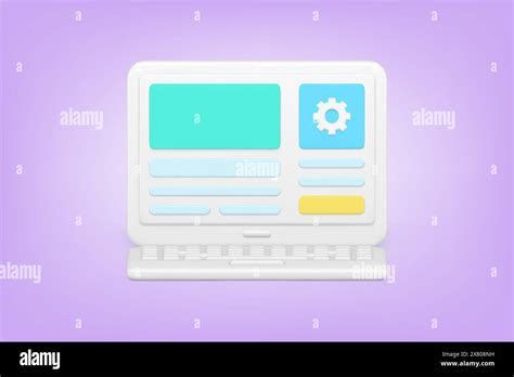 Minimalistic Website Optimization 3d Icon Digital Management And Site