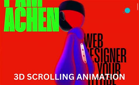 3d Webflow Website 3d Scrolling Animation 3d Animated Website Threejs