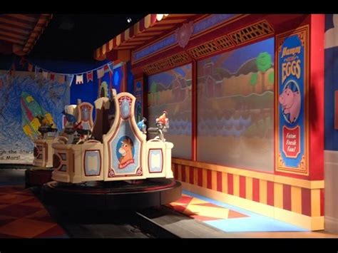 Toy Story Midway Mania Full Ride Pov At Walt Disney World Hollywood