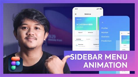 Figma Prototype Tutorial Sidebar Menu Animation Youtube