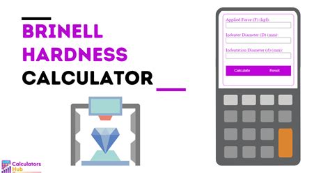 Brinell Hardness Calculator Online