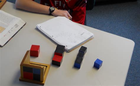 Using The Binomial Cube In Algebra Montessori Muddle