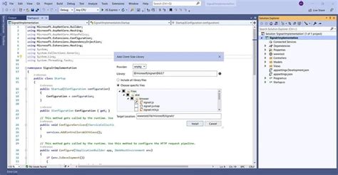 real time communication using signalr and core a step by step
