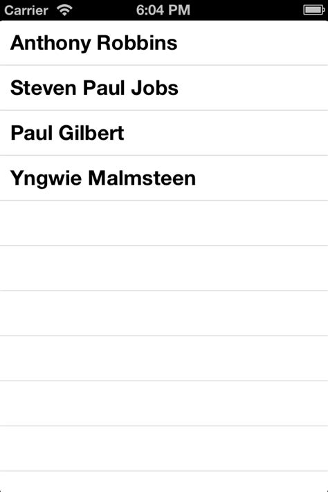 4 13 Utilizing The UITableViewController For Easy Creation Of Table